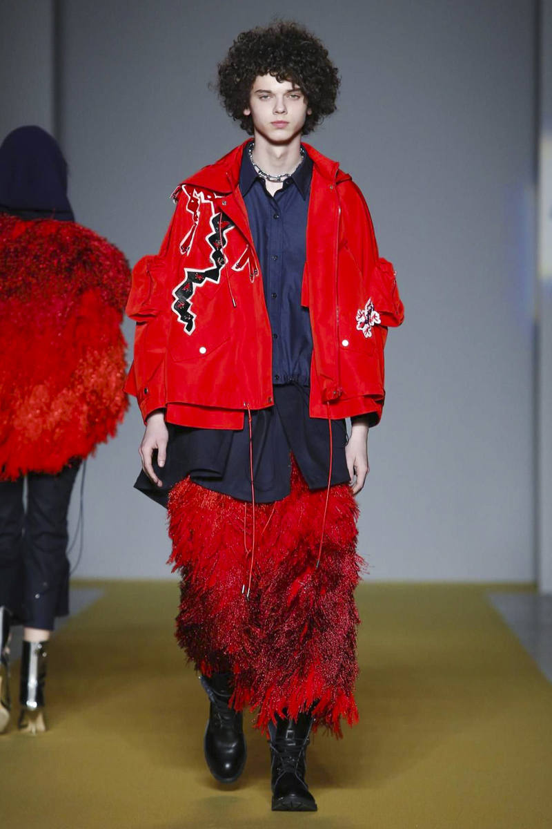 ANDREI DOBRIN for ANGEL CHEN FW17 • Milan Ready-to-Wear - Attitude Models